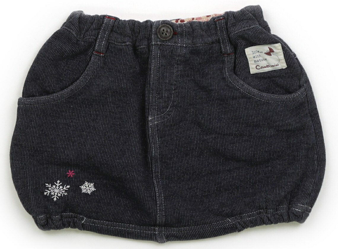 　ブランド 　Combimini(コンビミニ) 　カテゴリー 　スカート 　サイズ 　100サイズ 　色 　ネイビー　雪の結晶柄 　状態 　★★★ 　記名 　なし 　ジャンル 　Girl トレーナー生地。裏起毛。ウエストは総ゴムです。部分的...