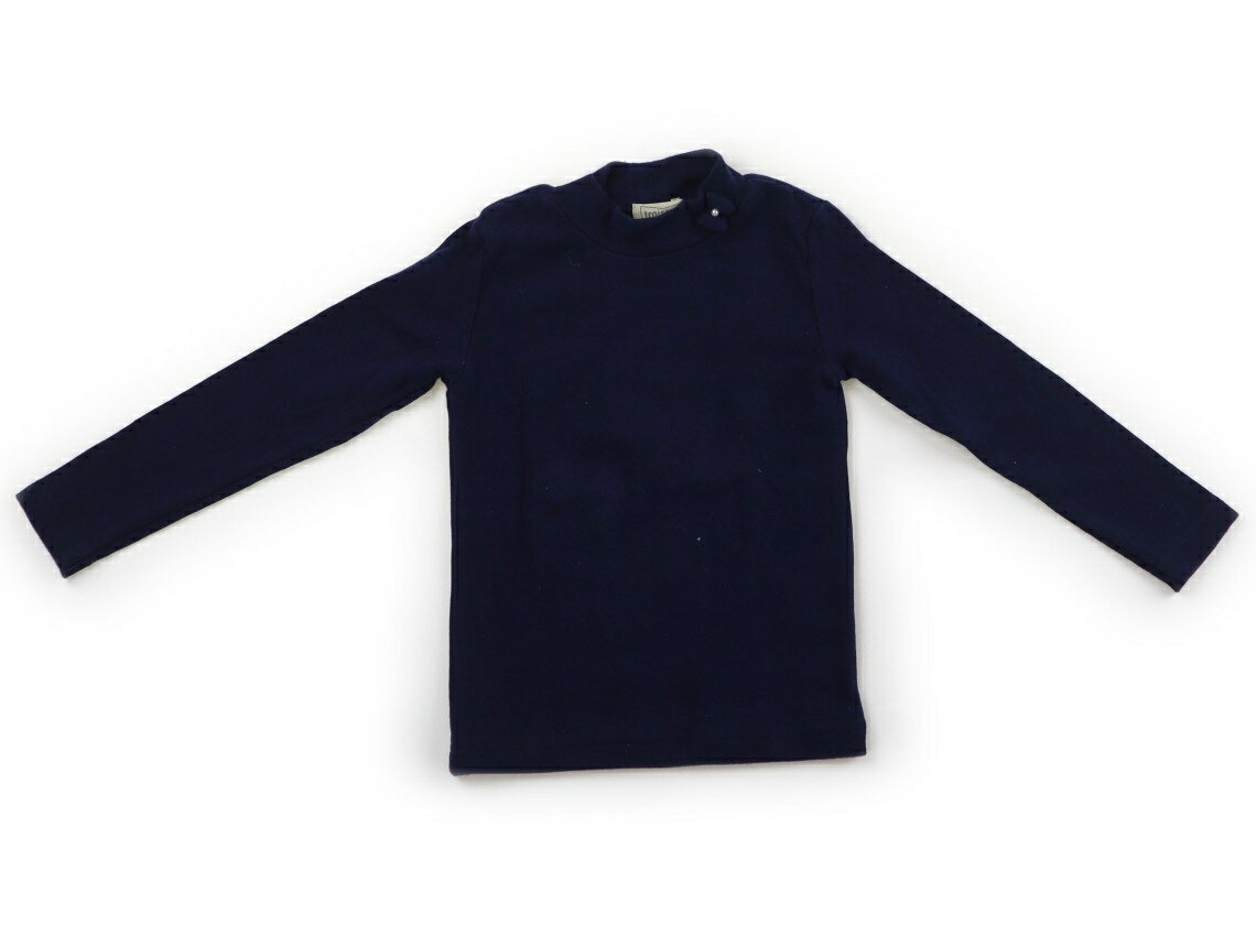 　ブランド 　troislapins(トロワラパン) 　カテゴリー 　Tシャツ・カットソー 　サイズ 　100サイズ 　色 　ネイビー 　状態 　★★ 　記名 　なし 　ジャンル 　Girl ストレッチ性のあるコットン生地。裾に黒いシミ、全...