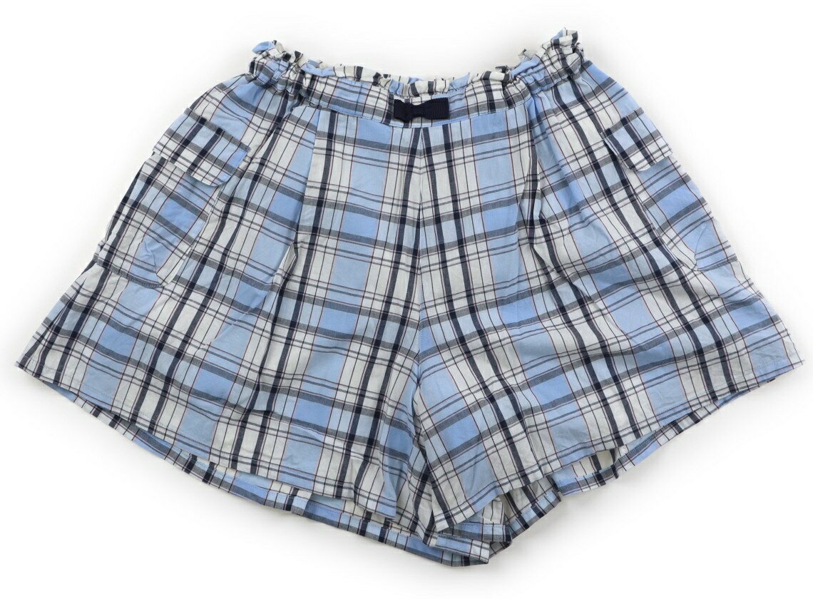 　ブランド 　Kumikyoku(組曲) 　カテゴリー 　キュロット 　サイズ 　160サイズ 　色 　ブルー系チェック 　状態 　★★★ 　記名 　なし 　ジャンル 　Girl コットンシャツ地。裏地がありの二枚仕立てです。サイズ調整ゴム...