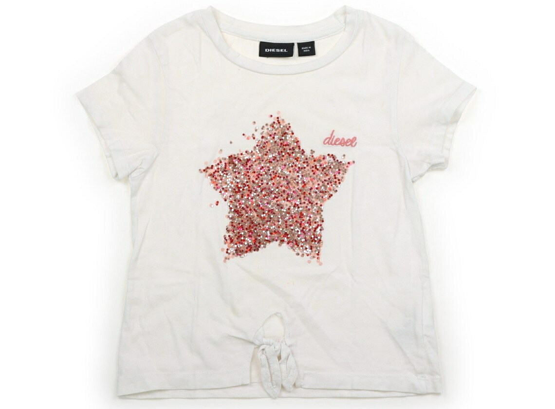 　ブランド 　DIESEL(ディーゼル) 　カテゴリー 　Tシャツ・カットソー 　サイズ 　110サイズ 　色 　ホワイト・星 　状態 　★★ 　記名 　なし 　ジャンル 　Girl サイズタグが見当たりません。実寸は、サイドネックポイント...