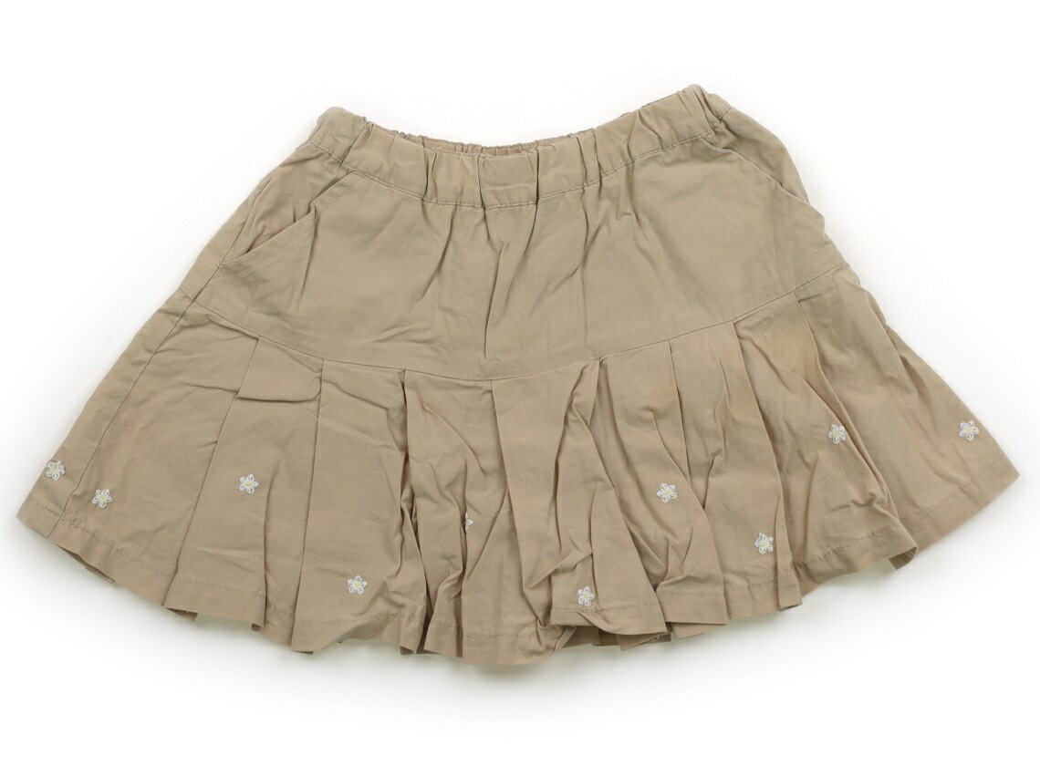 　ブランド 　petit main(プティマイン) 　カテゴリー 　スカート 　サイズ 　110サイズ 　色 　ベージュ 　状態 　★★★ 　記名 　なし 　ジャンル 　Girl コットン布帛地。サイズ調整ゴムが付いています。ショートパンツ...