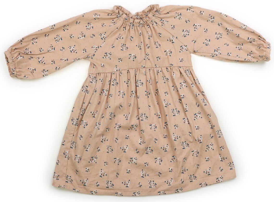 　ブランド 　petit main(プティマイン) 　カテゴリー 　ワンピース 　サイズ 　100サイズ 　色 　ピンクベージュ、花柄 　状態 　★★★ 　記名 　なし 　ジャンル 　Girl 綿布帛生地。全体に色褪せありますがまだお使いい...