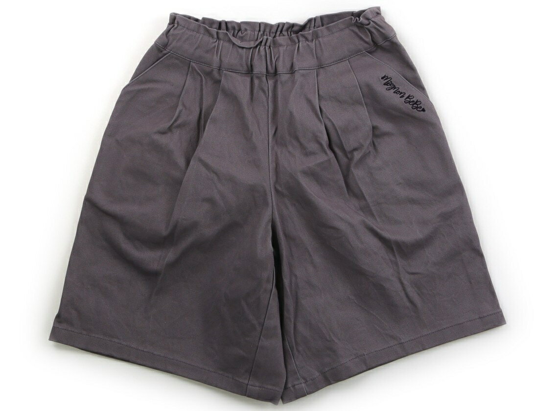 　ブランド 　BeBe(べべ) 　カテゴリー 　キュロット 　サイズ 　140サイズ 　色 　あずき色 　状態 　★★★ 　記名 　なし 　ジャンル 　Girl ウエストは総ゴムで、やや厚手の生地です。使用感はありますが、目立つ汚れはなくま...