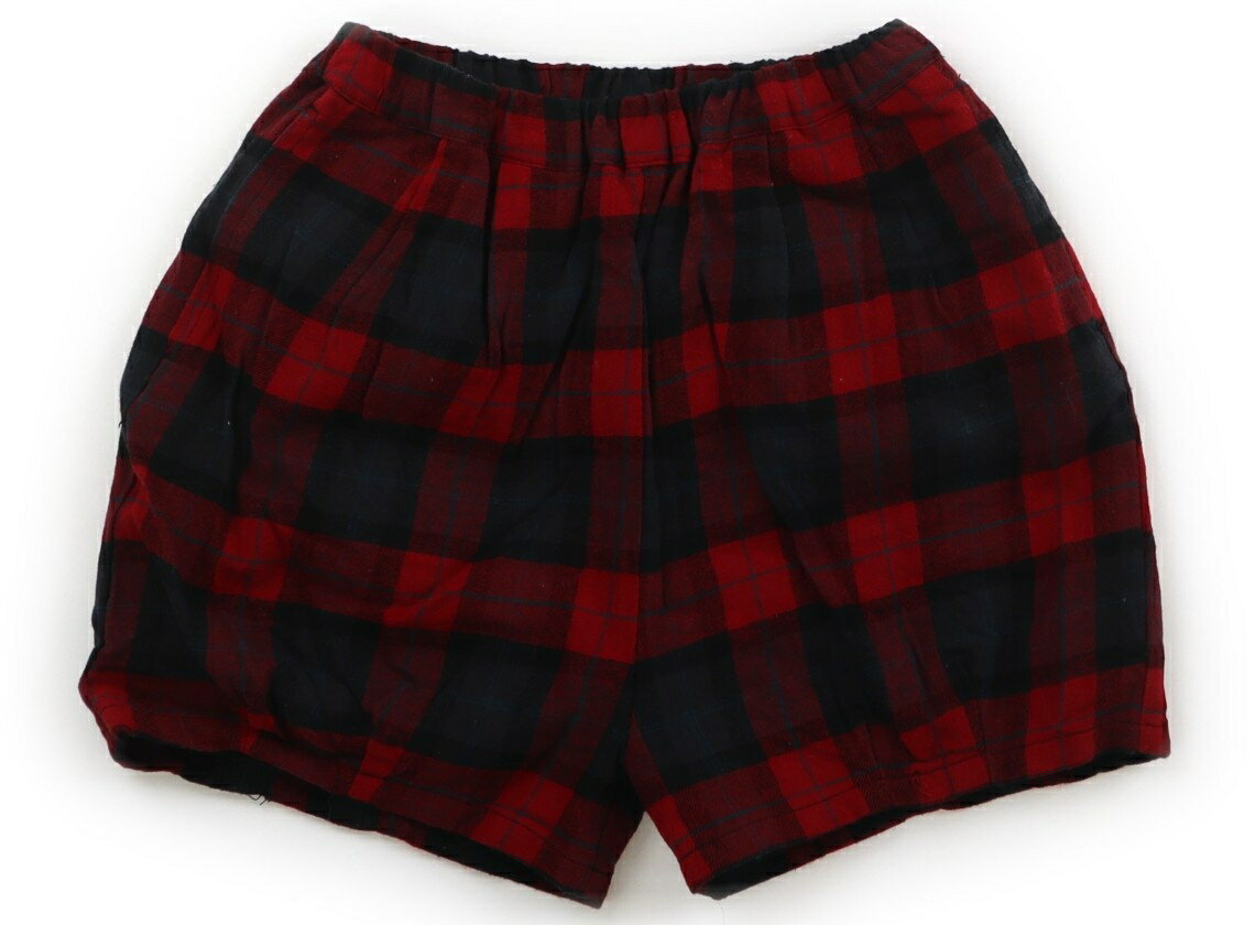　ブランド 　petit main(プティマイン) 　カテゴリー 　ショートパンツ 　サイズ 　130サイズ 　色 　チェック柄レッドブラック 　状態 　★★★ 　記名 　なし 　ジャンル 　Girl ネルシャツ生地。裏地付き。ウエストは総...