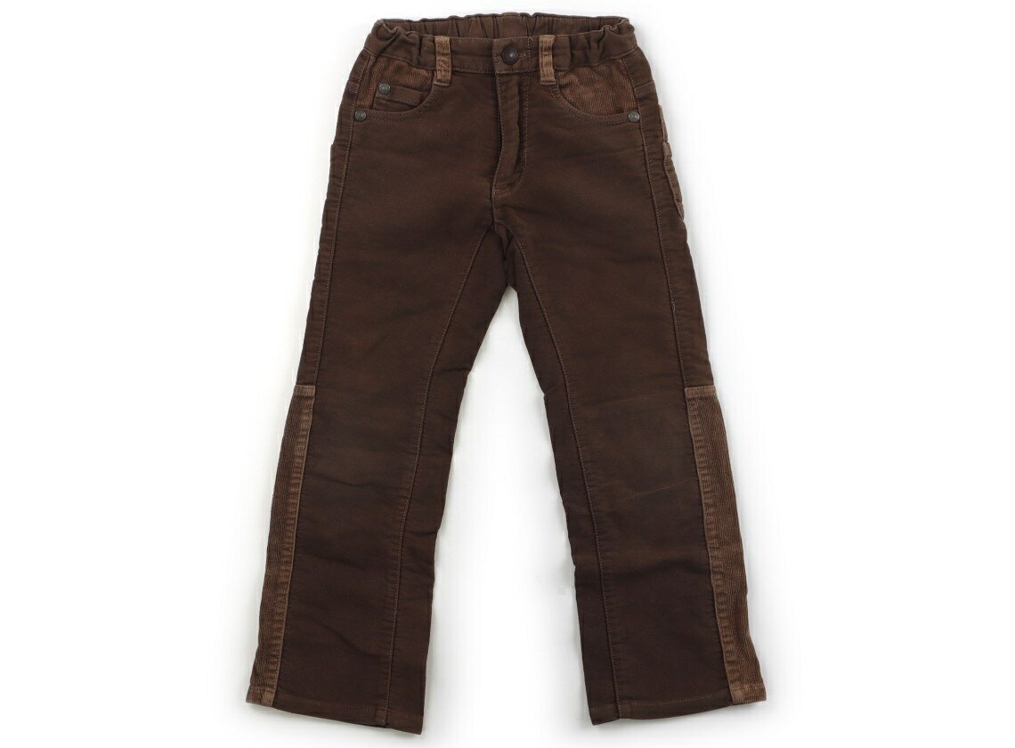 　ブランド 　BeBe(べべ) 　カテゴリー 　パンツ 　サイズ 　110サイズ 　色 　ブラウン 　状態 　★★ 　記名 　なし 　ジャンル 　Girl 前ファスナー開き。サイズ調整ゴムが付いています。部分的にコーデュロイ生地になっていま...
