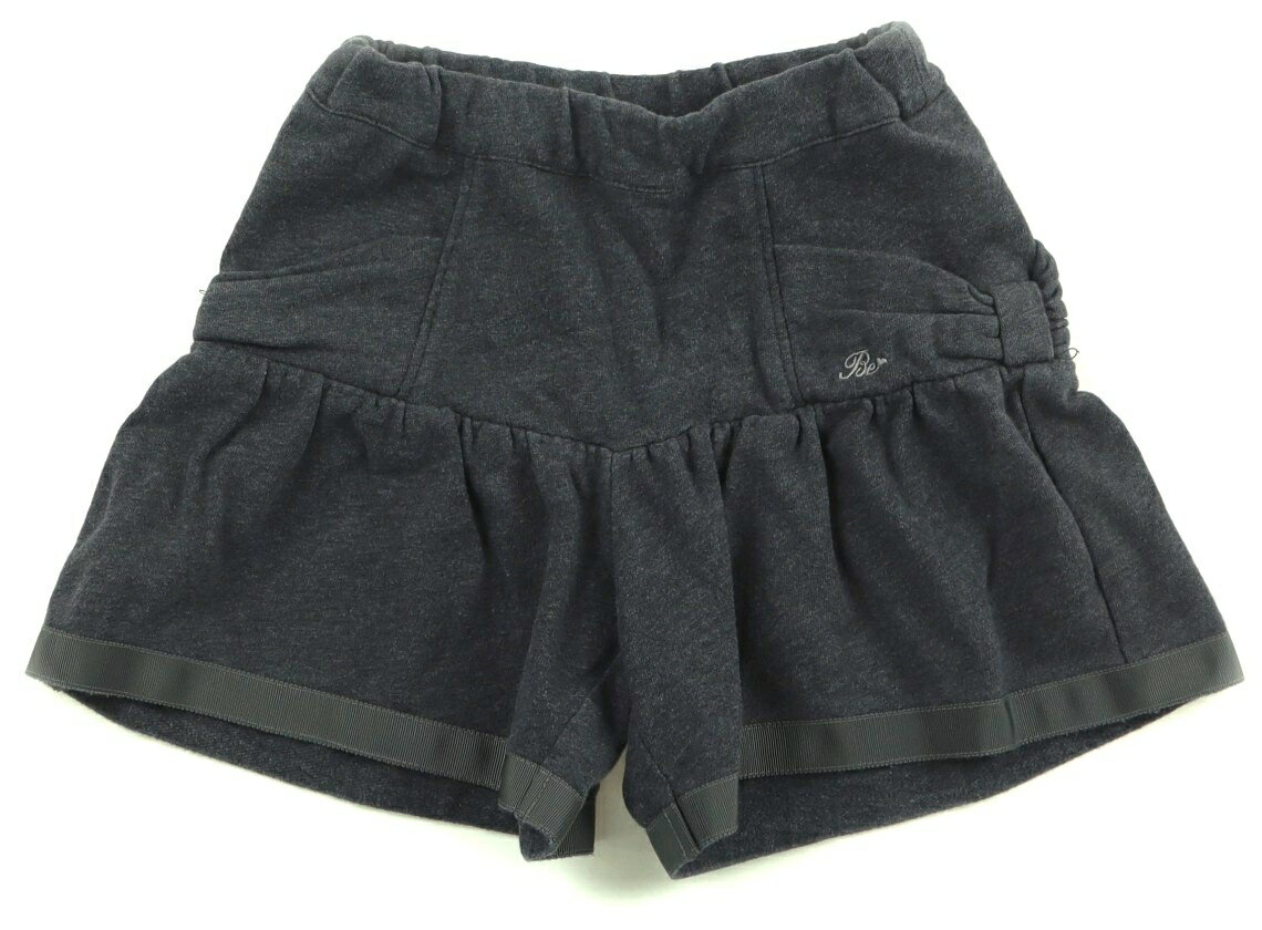 　ブランド 　BeBe(べべ) 　カテゴリー 　ショートパンツ 　サイズ 　110サイズ 　色 　グレー 　状態 　★★★ 　記名 　なし 　ジャンル 　Girl ミニ裏毛カット素材。ウエストは総ゴムです。品質タグが一部切ってあります。全体...