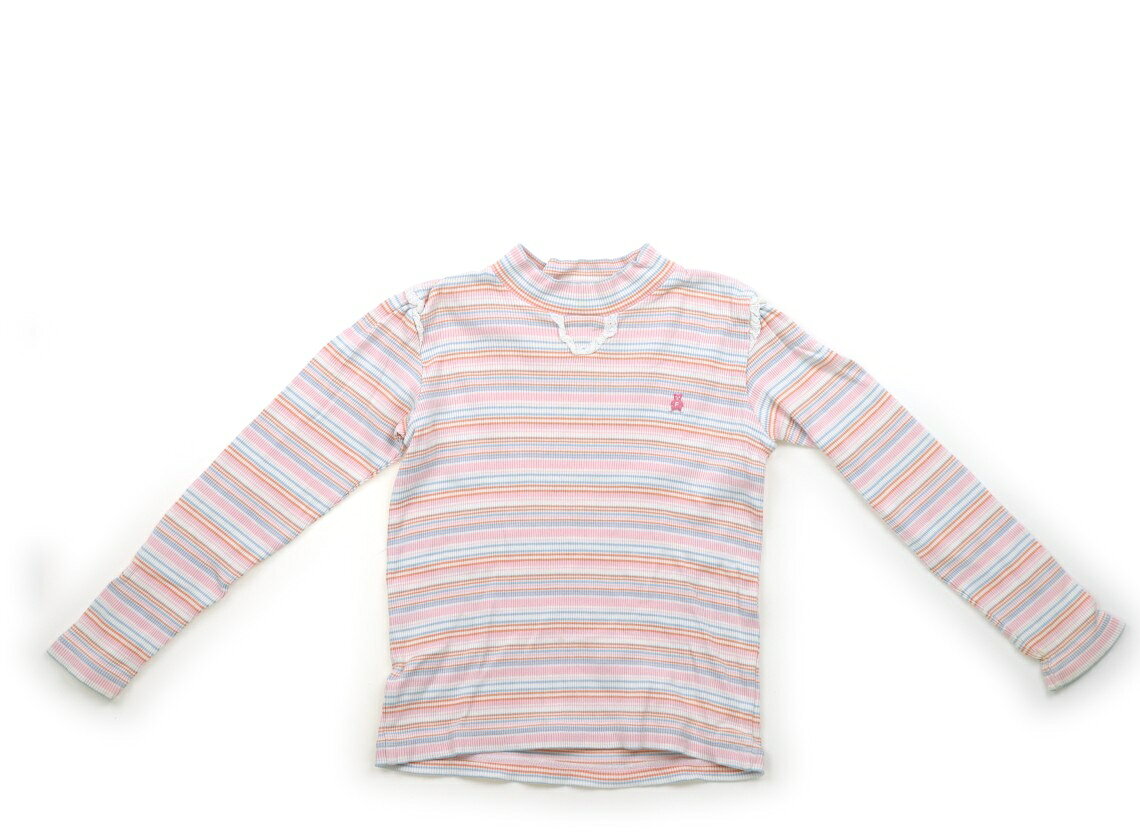 　ブランド 　familiar(ファミリア) 　カテゴリー 　Tシャツ・カットソー 　サイズ 　120サイズ 　色 　ボーダー柄ピンクオレンジブルーホワイト 　状態 　★★★ 　記名 　なし 　ジャンル 　Girl f.dashです。コット...