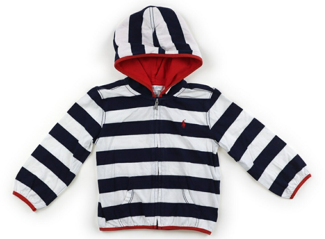 　ブランド 　Ralph Lauren(ラルフローレン) 　カテゴリー 　パーカー 　サイズ 　90サイズ 　色 　白・ネイビー・ボーダー 　状態 　★★ 　記名 　なし 　ジャンル 　Boy 実際のサイズ表記は24M。フードは縫い付けです...