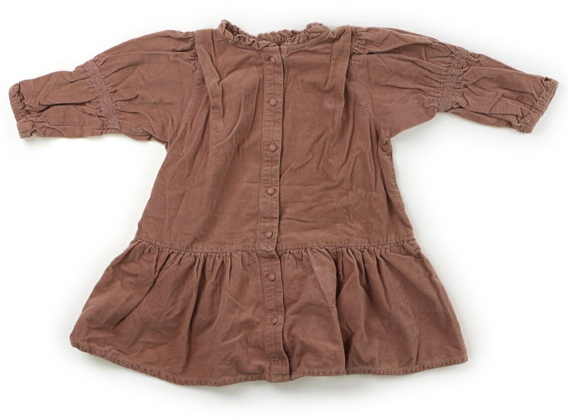 　ブランド 　apres les cours(アプレレクール) 　カテゴリー 　ワンピース 　サイズ 　100サイズ 　色 　くすみピンク 　状態 　★★ 　記名 　なし 　ジャンル 　Girl コットン素材、薄手のコーデュロイ調生地。袖口...