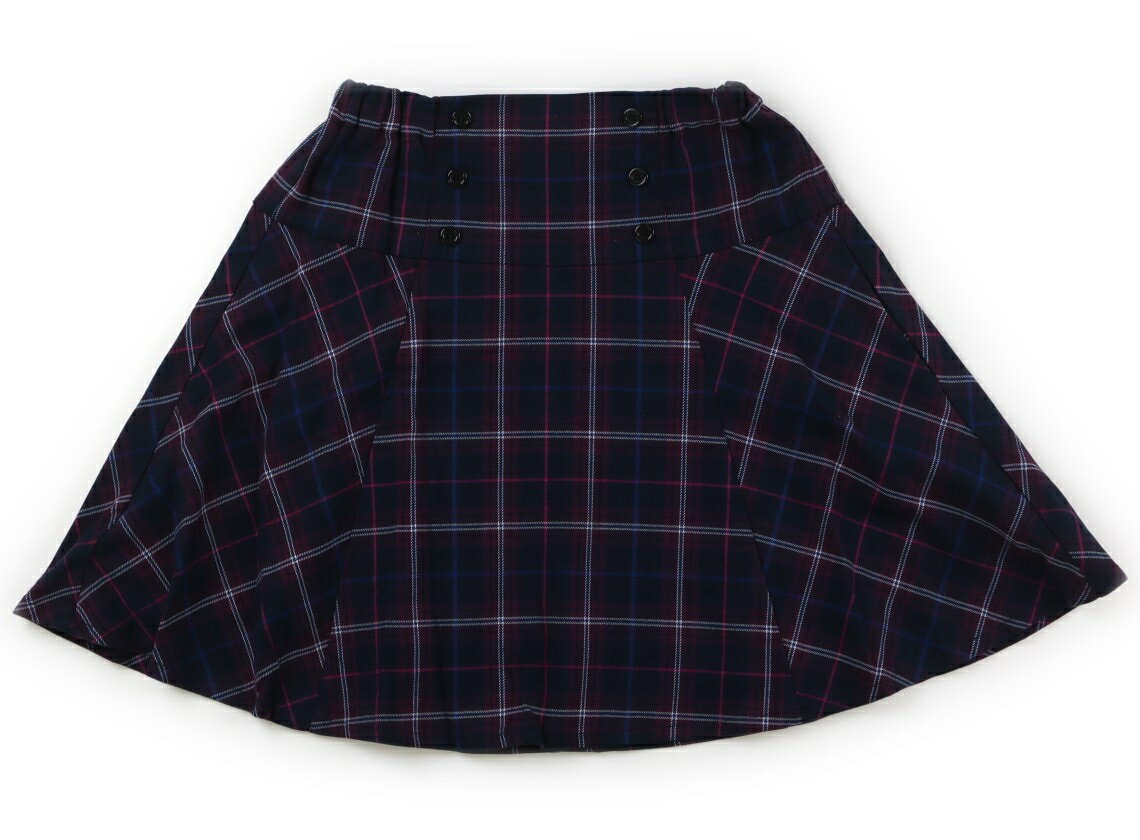 　ブランド 　BeBe(べべ) 　カテゴリー 　スカート 　サイズ 　140サイズ 　色 　ネイビー・ピンク・チェック 　状態 　★★★ 　記名 　なし 　ジャンル 　Girl ポリエステル・レーヨン・ポリウレタン素材。裏地付き。ウエストは...