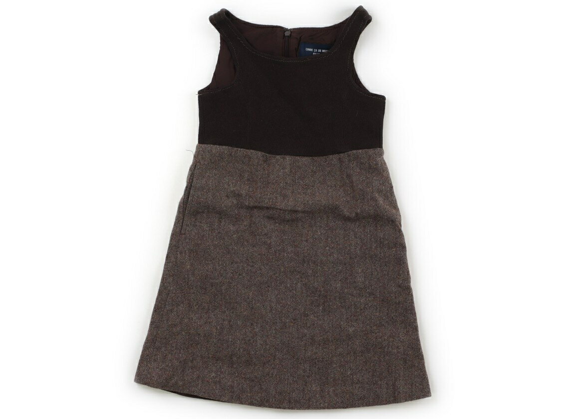 　ブランド 　COMME CA DU MODE(コムサデモード) 　カテゴリー 　ジャンパースカート 　サイズ 　110サイズ 　色 　ブラウン、ベージュ 　状態 　★★★ 　記名 　なし 　ジャンル 　Girl ウール混合生地で裏地付きで...