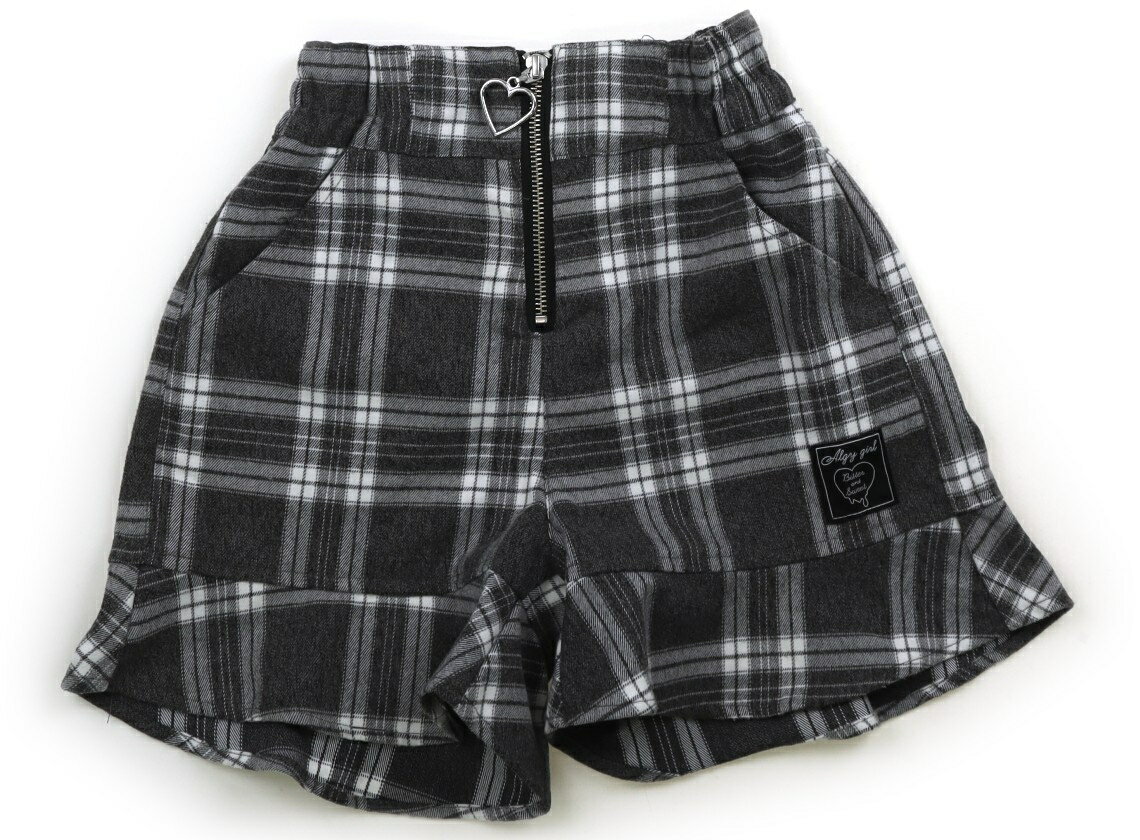 　ブランド 　ALGY(アルジー) 　カテゴリー 　キュロット 　サイズ 　130サイズ 　色 　グレー、白チェック 　状態 　★★★★ 　記名 　なし 　ジャンル 　Girl 前ファスナー開きで、厚手のネルシャツ生地です。使用感はあります...