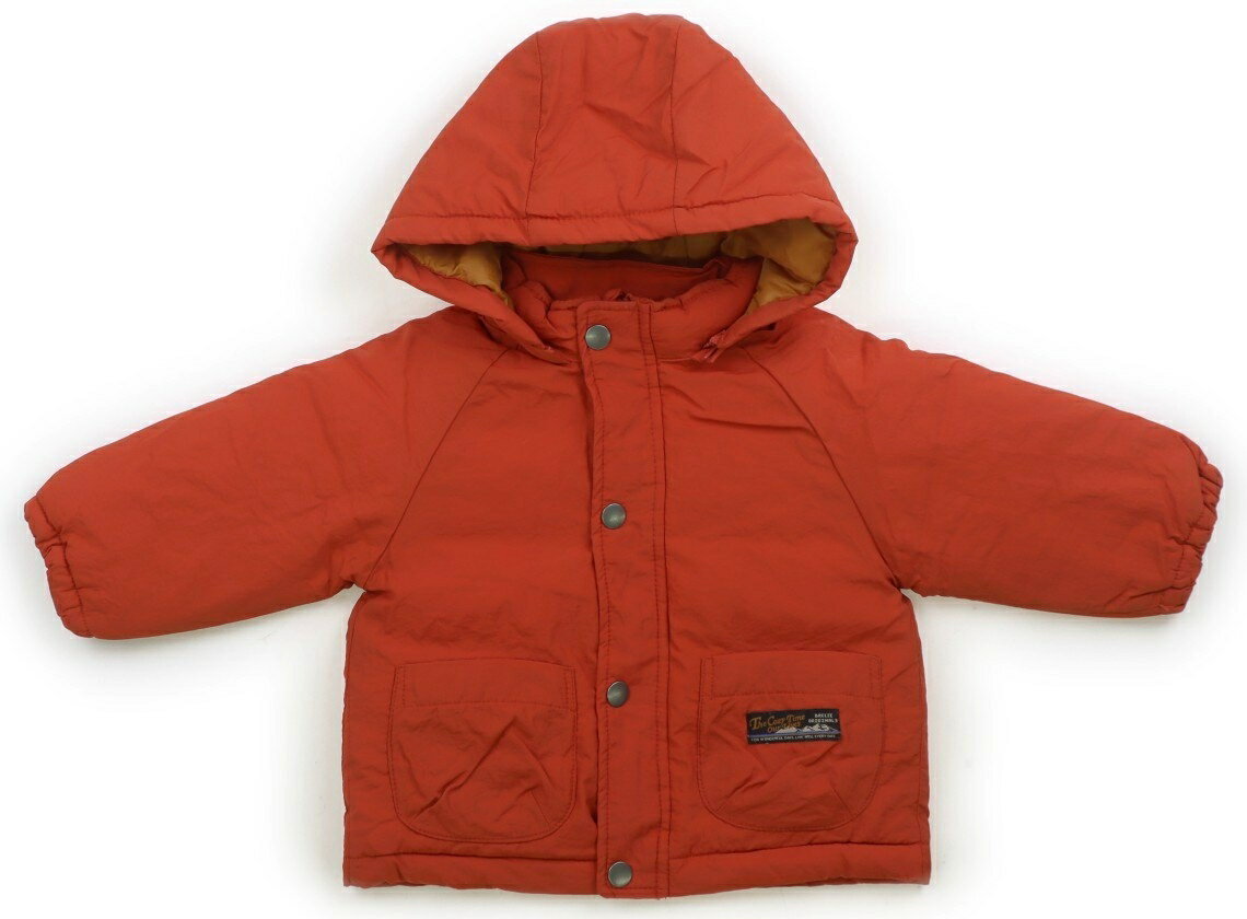 　ブランド 　BREEZE(ブリーズ) 　カテゴリー 　コート・ジャンパー 　サイズ 　80サイズ 　色 　オレンジブラウン 　状態 　★★★ 　記名 　なし 　ジャンル 　Boy ナイロン素材。裏地と中綿はポリエステル。品質タグが一部切っ...