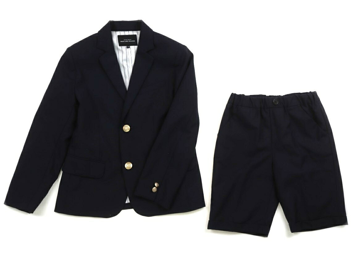 　ブランド 　UNITED ARROWS(ユナイテッドアローズ) 　カテゴリー 　フォーマルウェア 　サイズ 　130サイズ 　色 　濃紺 　状態 　★★★★ 　記名 　なし 　ジャンル 　Boy green label relaxingで...