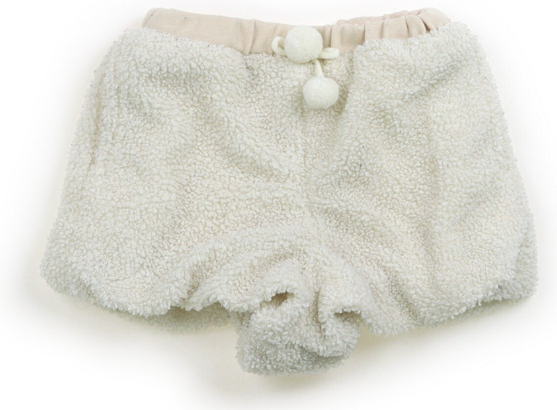 　ブランド 　petit main(プティマイン) 　カテゴリー 　ショートパンツ 　サイズ 　80サイズ 　色 　オフホワイト 　状態 　★★★ 　記名 　なし 　ジャンル 　Girl プードルボアフリース。カットソー生地の裏地がついてい...