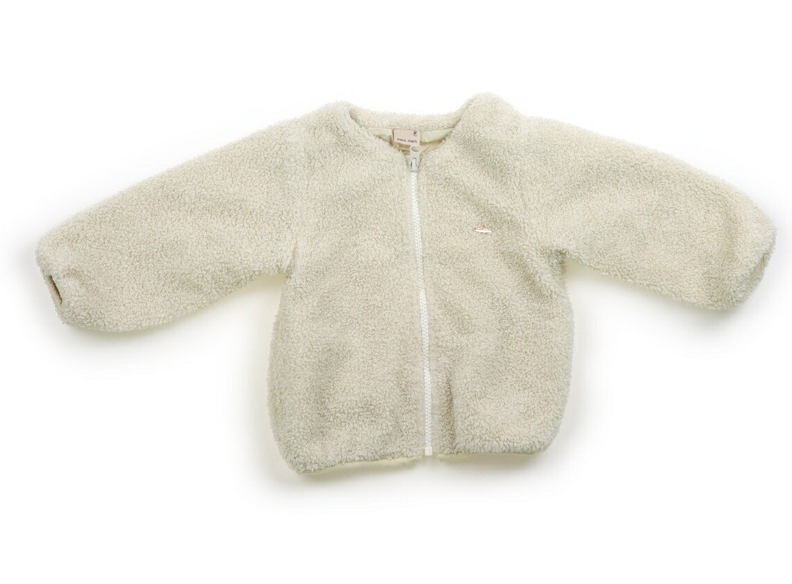 　ブランド 　petit main(プティマイン) 　カテゴリー 　ブルゾン・Gジャン 　サイズ 　90サイズ 　色 　オフホワイト 　状態 　★★★ 　記名 　なし 　ジャンル 　Girl 裏地付きのポリエステル製ボアブルゾンです。パイピ...