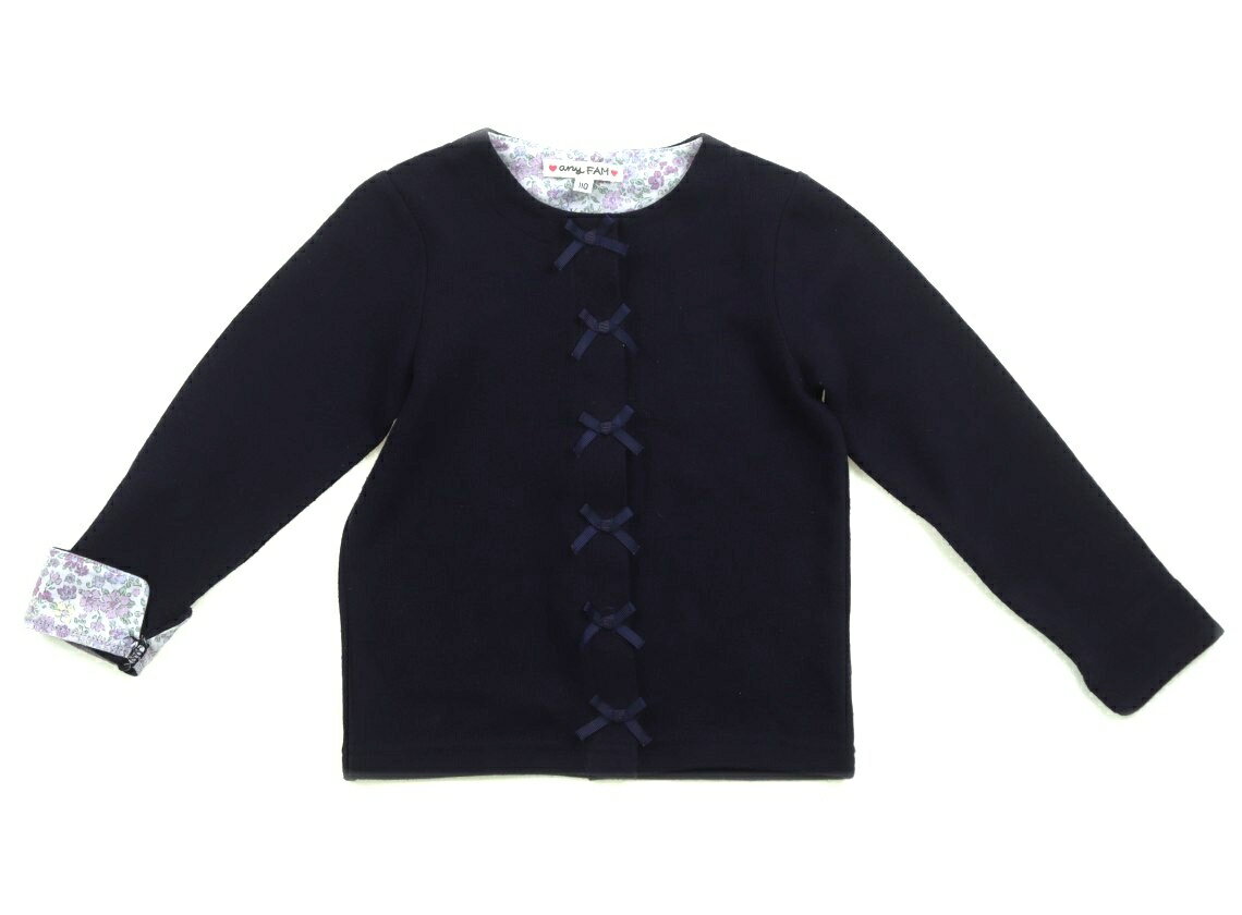 　ブランド 　anyFAM(エニィファム) 　カテゴリー 　カーディガン 　サイズ 　110サイズ 　色 　ネイビー 　状態 　★★★ 　記名 　なし 　ジャンル 　Girl ニットそー素材。毛羽立ち・毛玉感があります。 ＊【状態】【サイズ...