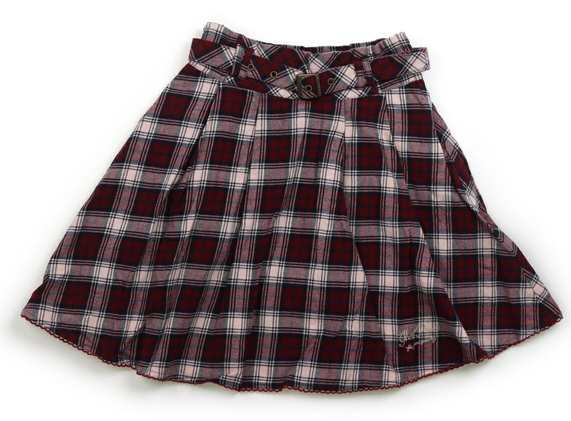 　ブランド 　mezzo piano(メゾピアノ) 　カテゴリー 　スカート 　サイズ 　140サイズ 　色 　赤系チェック 　状態 　★★★ 　記名 　なし 　ジャンル 　Girl ネルシャツ地、インナーパンツ一体型。サイズ調整ゴムが付い...