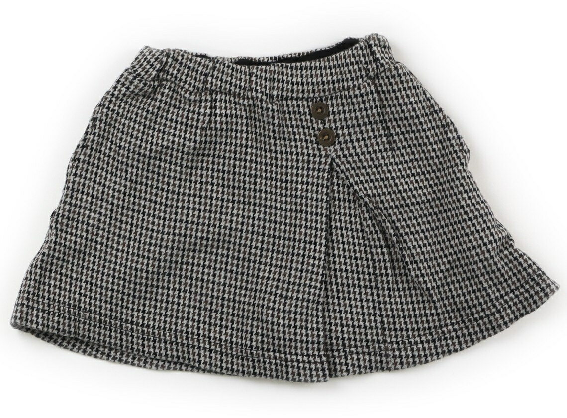 　ブランド 　petit main(プティマイン) 　カテゴリー 　ジャンパースカート 　サイズ 　110サイズ 　色 　ベージュ・グレー・ブラウン千鳥 　状態 　★★★ 　記名 　なし 　ジャンル 　Girl ウエストのゴムは交換穴があり...