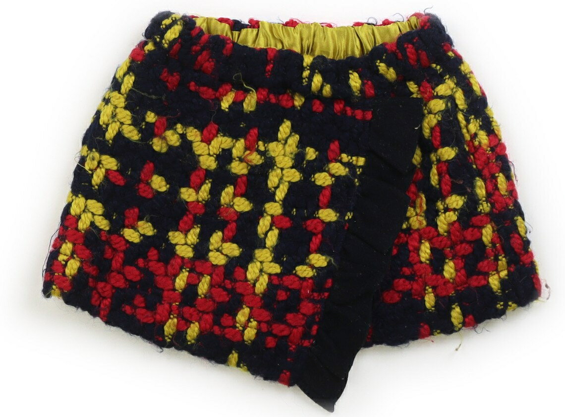 　ブランド 　apres les cours(アプレレクール) 　カテゴリー 　スカート 　サイズ 　90サイズ 　色 　ネイビー・レッド・イエロー 　状態 　★★★ 　記名 　なし 　ジャンル 　Girl アクリル・ウール・他混合素材。裏...