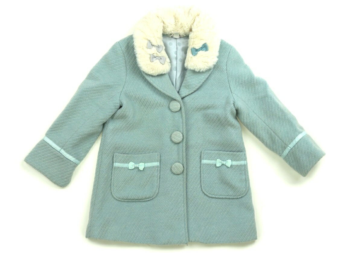 　ブランド 　anyFAM(エニィファム) 　カテゴリー 　コート・ジャンパー 　サイズ 　110サイズ 　色 　ミントブルー 　状態 　★★★ 　記名 　なし 　ジャンル 　Girl ポリエステル・ウール・レーヨン素材。裏地付き。スナップ...