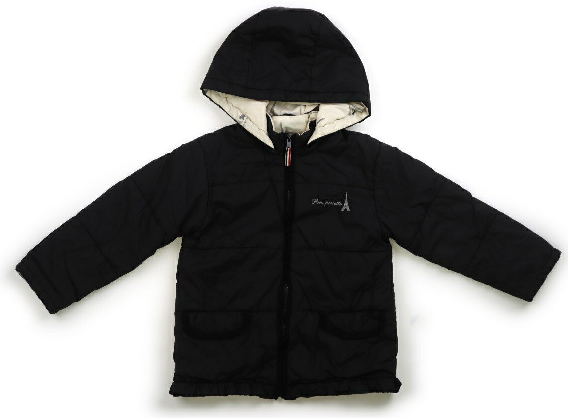 　ブランド 　pom ponette(ポンポネット) 　カテゴリー 　コート・ジャンパー 　サイズ 　120サイズ 　色 　ブラック・クリームタワー柄 　状態 　★★★ 　記名 　なし 　ジャンル 　Girl リバーシブルで着られます。中綿...