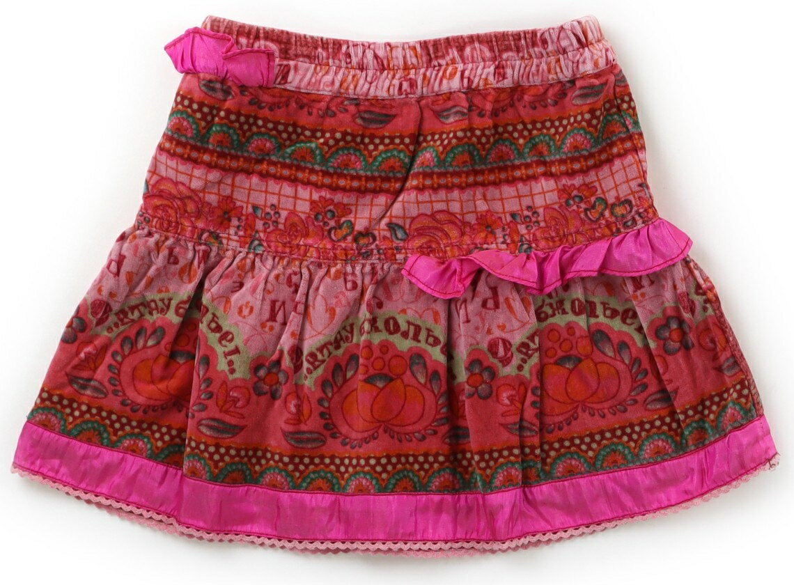 　ブランド 　Oilily(オイリリー) 　カテゴリー 　スカート 　サイズ 　95サイズ 　色 　ピンク系、エスニック柄 　状態 　★★ 　記名 　あり（タグ） 　ジャンル 　Girl 実際のサイズ表記は98cm。別珍生地、裏地はありませ...