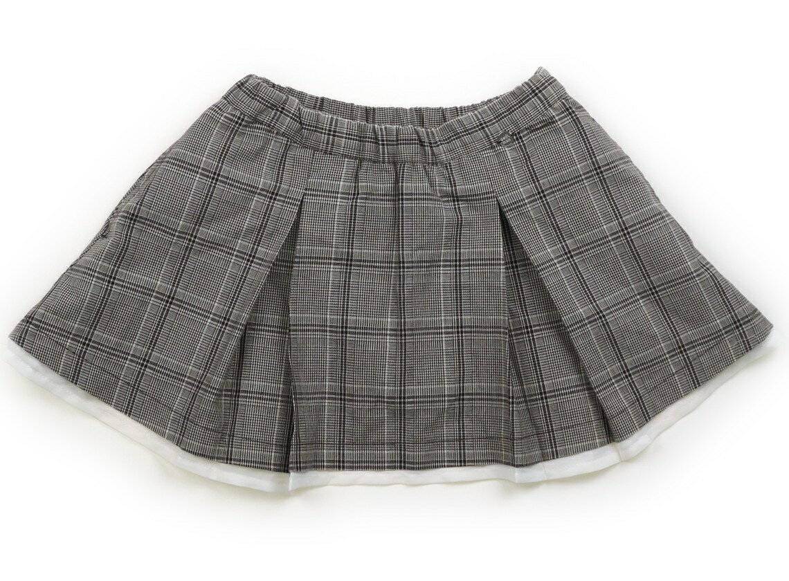 　ブランド 　petit main(プティマイン) 　カテゴリー 　スカート 　サイズ 　100サイズ 　色 　こげ茶、チェック柄 　状態 　★★★★ 　記名 　なし 　ジャンル 　Girl サイズ調整ゴムが付いています。ショートパンツ一体...