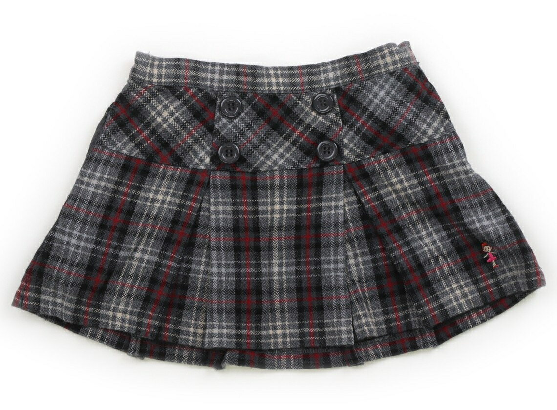 　ブランド 　miki HOUSE(ミキハウス) 　カテゴリー 　スカート 　サイズ 　100サイズ 　色 　グレー・チェック柄 　状態 　★★★ 　記名 　なし 　ジャンル 　Girl 全体に使用感はありますが、まだまだ普段着として活躍し...