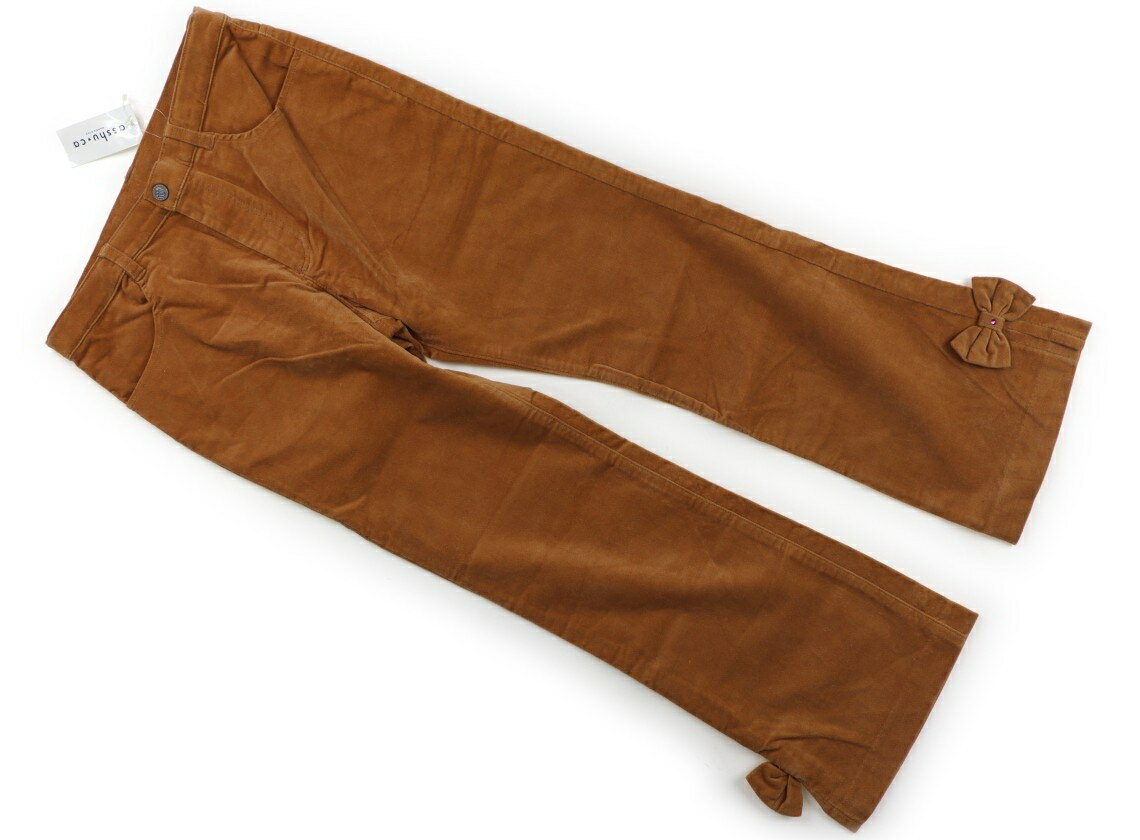 　ブランド 　HAKKA(ハッカ) 　カテゴリー 　パンツ 　サイズ 　150サイズ 　色 　キャメル 　状態 　N 　記名 　なし 　ジャンル 　Girl 新品タグ付き。スエード調生地。前ファスナー開きで、ウエストにはサイズ調整ゴムが付い...