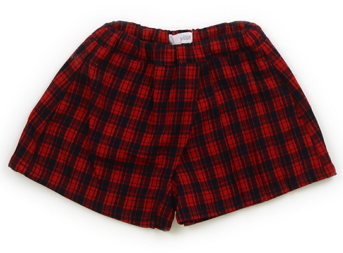 　ブランド 　b.ROOM(ビールーム) 　カテゴリー 　キュロット 　サイズ 　90サイズ 　色 　レッド・ネイビー・チェック 　状態 　★★★ 　記名 　なし 　ジャンル 　Girl ポリエステル・レーヨン素材。裏地付き。ウエストは総ゴ...