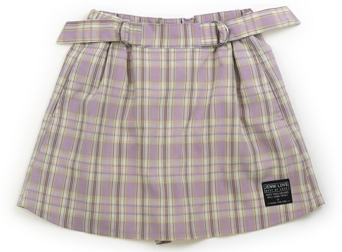 　ブランド 　JENNI(ジェニィ) 　カテゴリー 　キュロット 　サイズ 　130サイズ 　色 　ラベンダー他・チェック 　状態 　★★★★ 　記名 　なし 　ジャンル 　Girl ポリエステル・レーヨン・ポリウレタン素材。ウエストは半分...