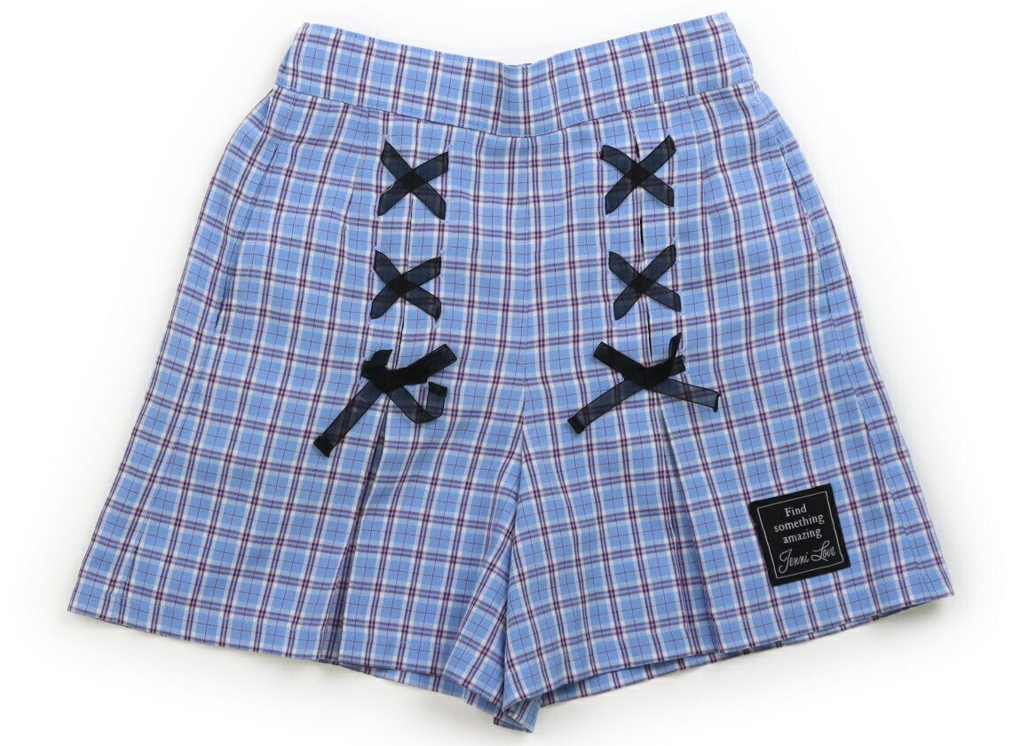 　ブランド 　JENNI(ジェニィ) 　カテゴリー 　キュロット 　サイズ 　130サイズ 　色 　水色、チェック柄 　状態 　★★★ 　記名 　なし 　ジャンル 　Girl ウエストのゴムは交換穴があります。前中央に糸の引っ掛け傷がありま...