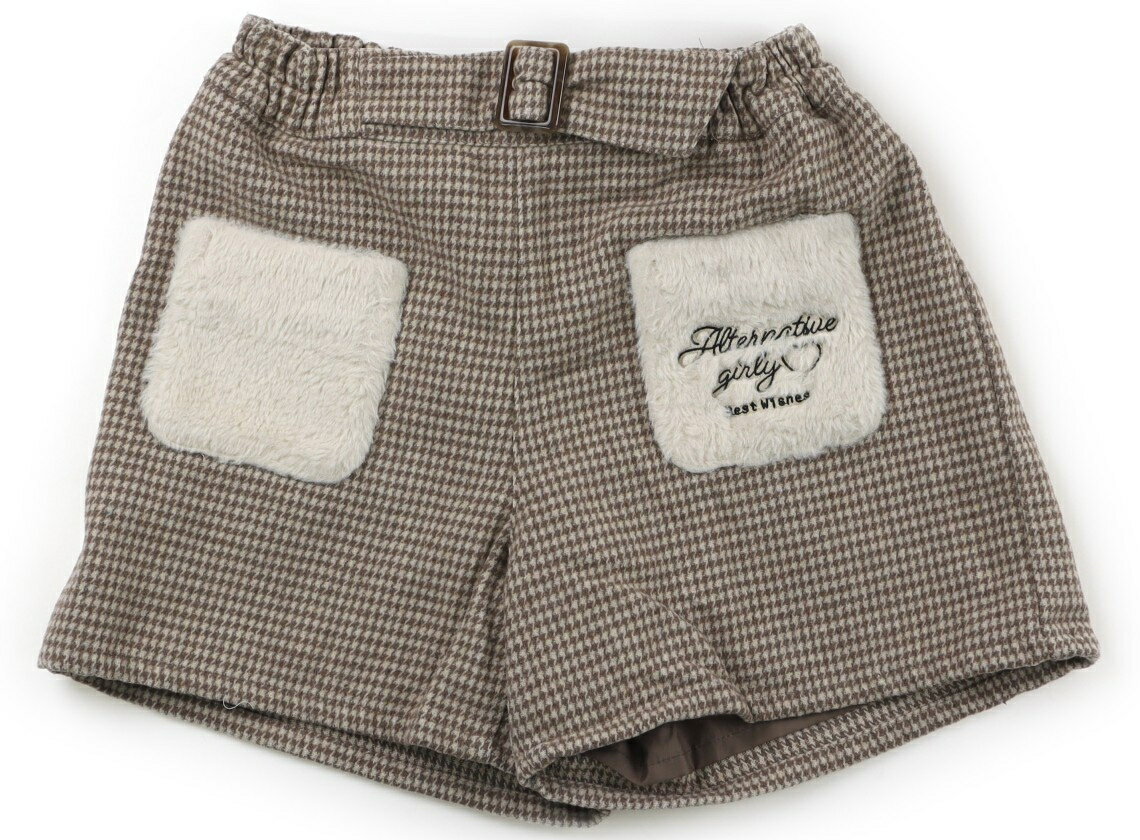 　ブランド 　ALGY(アルジー) 　カテゴリー 　キュロット 　サイズ 　160サイズ 　色 　ベージュ系千鳥格子柄 　状態 　★★★ 　記名 　あり（タグ） 　ジャンル 　Girl 毛・ナイロン・レーヨン・アクリル混ポリエステル素材。ウ...