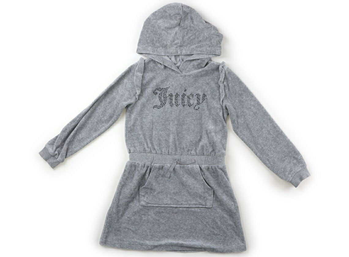 　ブランド 　JUICY COUTURE(ジューシークチュール) 　カテゴリー 　ワンピース 　サイズ 　130サイズ 　色 　グレー 　状態 　★★★ 　記名 　あり（タグ） 　ジャンル 　Girl パイルベロア素材。実際のサイズ表記は、...