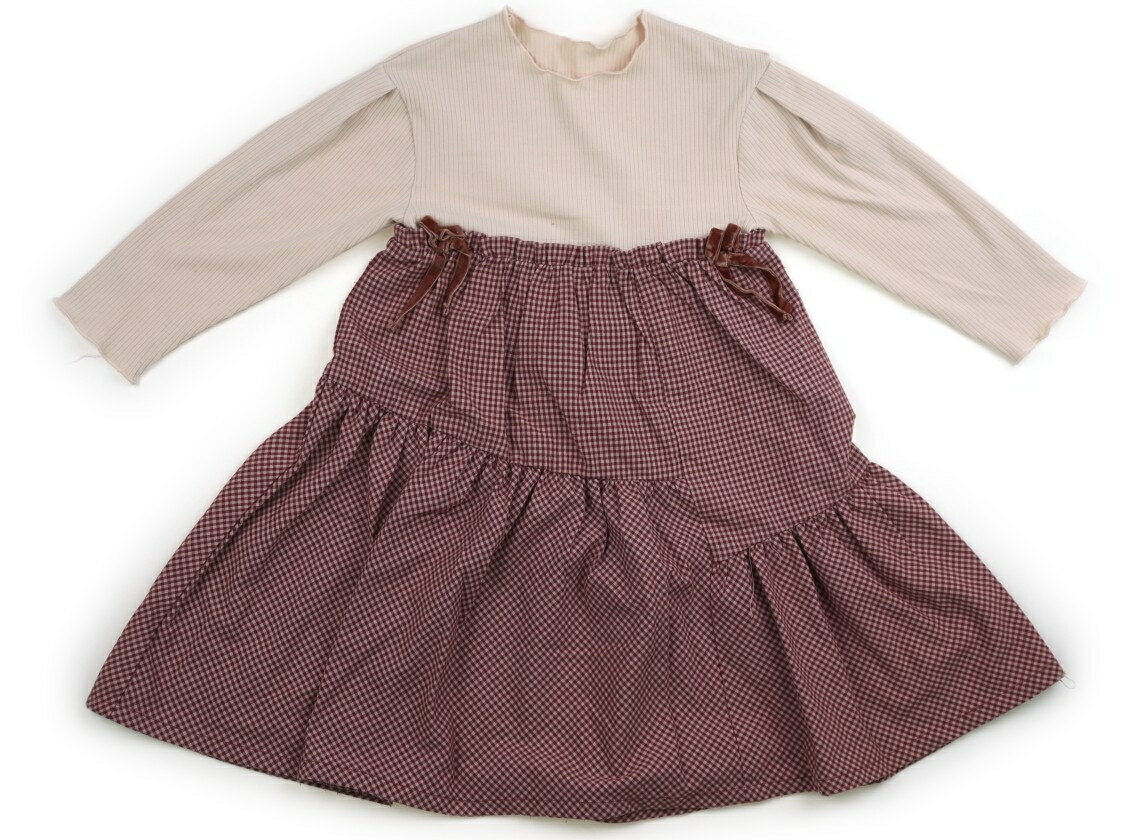 　ブランド 　apres les cours(アプレレクール) 　カテゴリー 　ワンピース 　サイズ 　100サイズ 　色 　ベージュ・パンク・ワイン・チェック 　状態 　★★★ 　記名 　なし 　ジャンル 　Girl 全体的に毛羽立ちがあ...