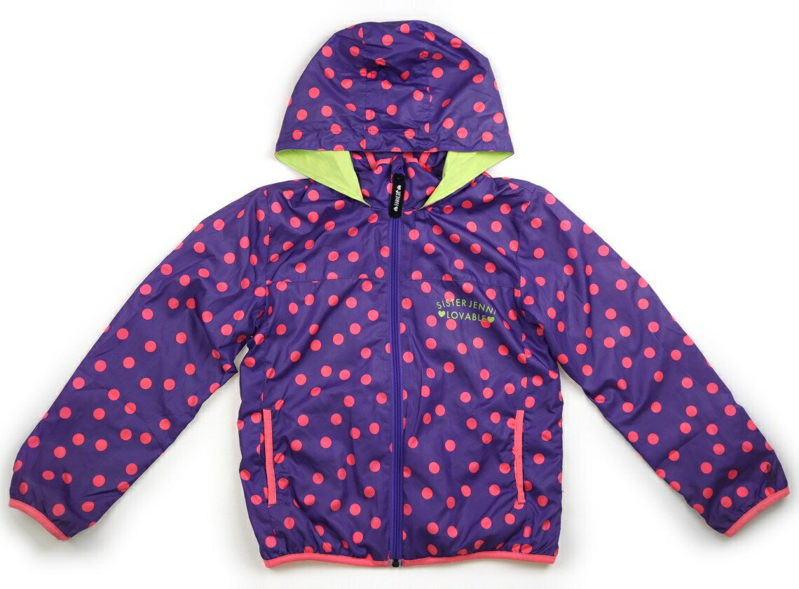 　ブランド 　JENNI(ジェニィ) 　カテゴリー 　ブルゾン・Gジャン 　サイズ 　140サイズ 　色 　パープル、ピンクドット 　状態 　★★ 　記名 　なし 　ジャンル 　Girl カットソーの裏地付きで、フードは襟の中にしまえます。...