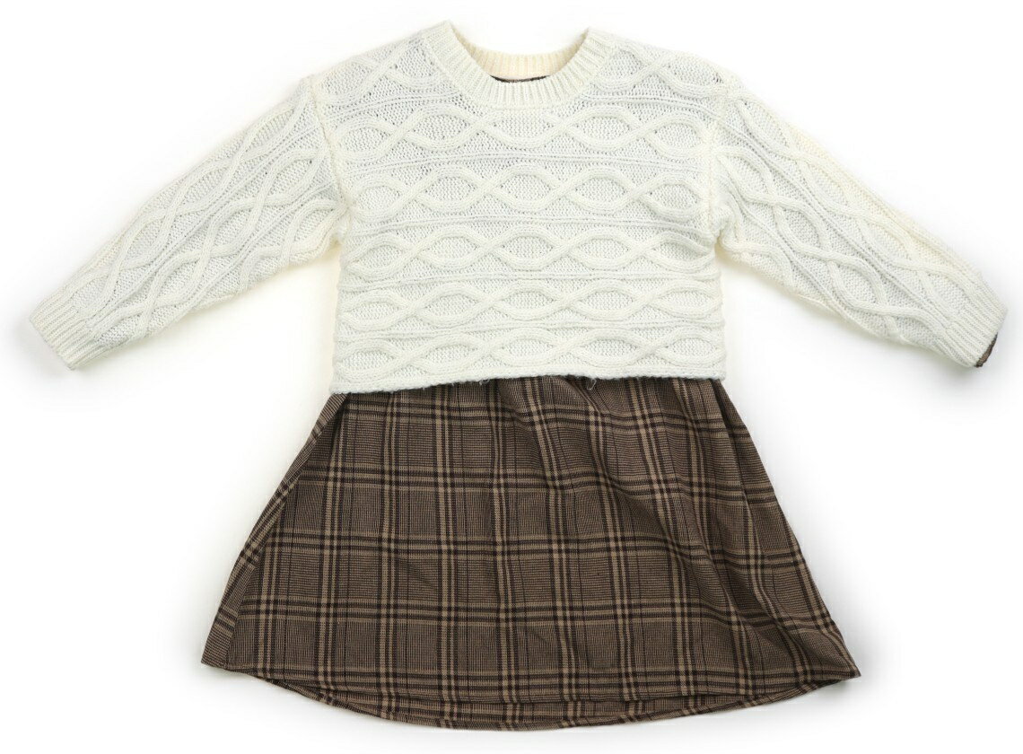 　ブランド 　petit main(プティマイン) 　カテゴリー 　ワンピース 　サイズ 　110サイズ 　色 　茶チェック・オフホワイト 　状態 　★★★★ 　記名 　なし 　ジャンル 　Girl ワンピースはポリエステル・綿・レーヨンの...