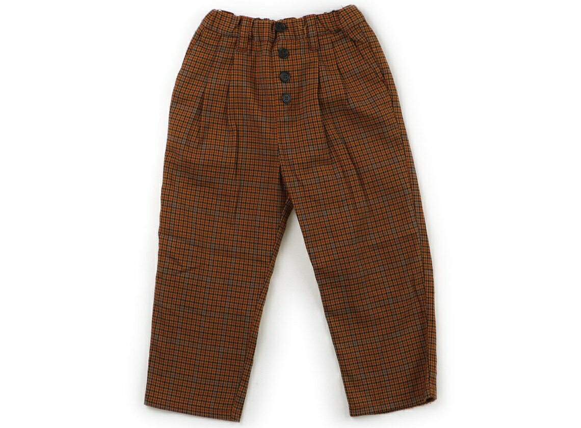　ブランド 　petit main(プティマイン) 　カテゴリー 　パンツ 　サイズ 　100サイズ 　色 　千鳥格子　オレンジ 　状態 　★★★ 　記名 　なし 　ジャンル 　Girl 暖かみのあるポリ地。ウエストは総ゴムです。裏地があり...