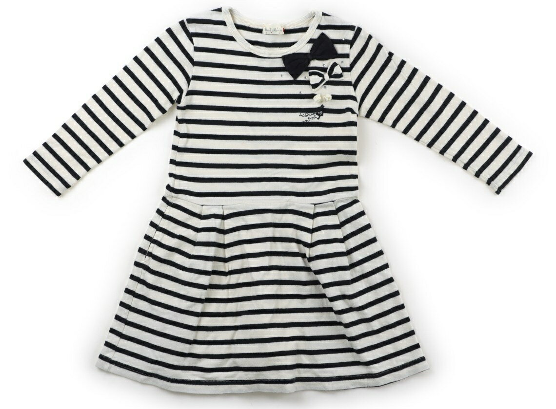 　ブランド 　Knit Planner(KP)(ニットプランナー（KP）) 　カテゴリー 　ワンピース 　サイズ 　100サイズ 　色 　ボーダー、白黒 　状態 　★★ 　記名 　なし 　ジャンル 　Girl カットソー生地、裏地はありませ...