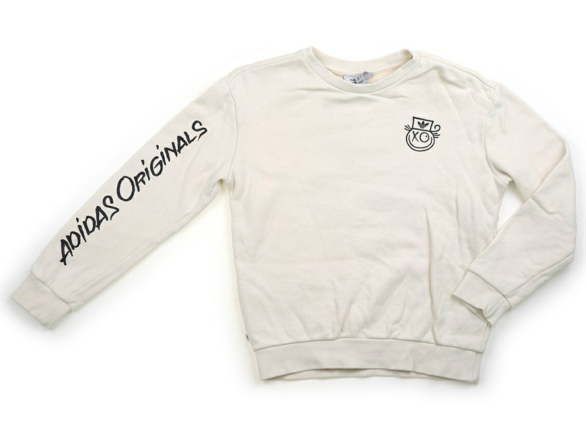 　ブランド 　Adidas(アディダス) 　カテゴリー 　トレーナー・プルオーバー 　サイズ 　140サイズ 　色 　アイボリー 　状態 　★★★ 　記名 　なし 　ジャンル 　Boy オーガニックコットン。ヨレと毛羽立ち、袖リブに薄い汚れ...
