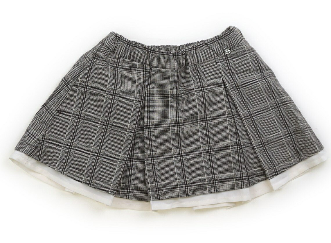 　ブランド 　petit main(プティマイン) 　カテゴリー 　スカート 　サイズ 　80サイズ 　色 　ベージュ、黒、チェック 　状態 　★★★ 　記名 　なし 　ジャンル 　Girl ポリエステルレーヨン素材。カットソー地のインナー...