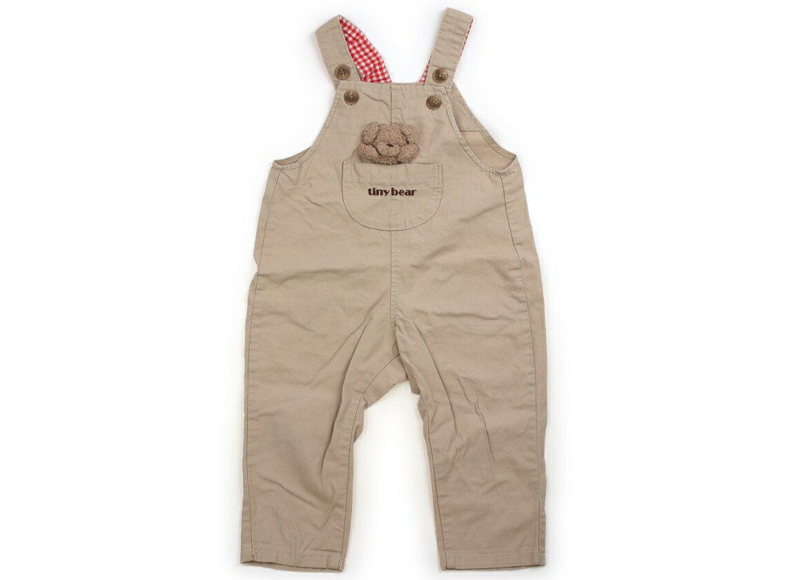 　ブランド 　apres les cours(アプレレクール) 　カテゴリー 　オーバーオール 　サイズ 　80サイズ 　色 　ベージュ　クマアップリケ 　状態 　★★★ 　記名 　なし 　ジャンル 　Girl はりのあるやや薄手綿地。部分...