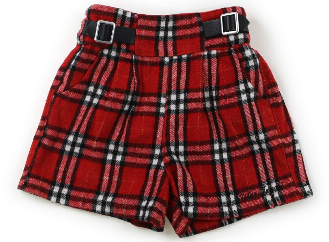 　ブランド 　JENNI(ジェニィ) 　カテゴリー 　キュロット 　サイズ 　130サイズ 　色 　レッド・チェック 　状態 　★★★ 　記名 　なし 　ジャンル 　Girl 厚手のアクリル混の起毛素材。腰にゴムが入っていて着脱楽ちん。若干...