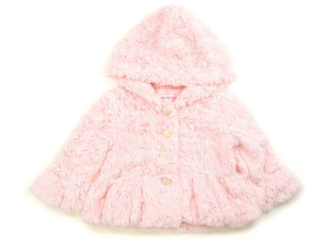 　ブランド 　mezzo piano(メゾピアノ) 　カテゴリー 　コート・ジャンパー 　サイズ 　120サイズ 　色 　ピンク 　状態 　★★★★ 　記名 　なし 　ジャンル 　Girl フェイクファー素材で、裏地付き。あまり使用感のない...