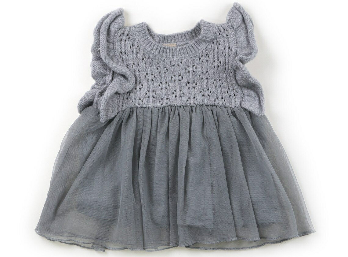 　ブランド 　petit main(プティマイン) 　カテゴリー 　チュニック 　サイズ 　80サイズ 　色 　グレー 　状態 　★★★ 　記名 　なし 　ジャンル 　Girl ポリエステル、アクリル、ナイロン、ポリウレタンのニットです。ス...