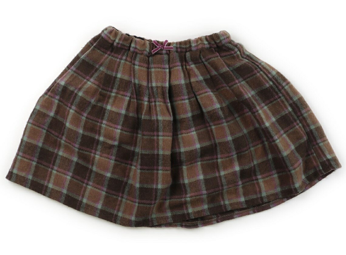 　ブランド 　anyFAM(エニィファム) 　カテゴリー 　スカート 　サイズ 　130サイズ 　色 　茶色、黄緑、薄紫 　状態 　★★★ 　記名 　なし 　ジャンル 　Girl ウエストのゴムは交換穴があります。アクリルの起毛生地スカート...