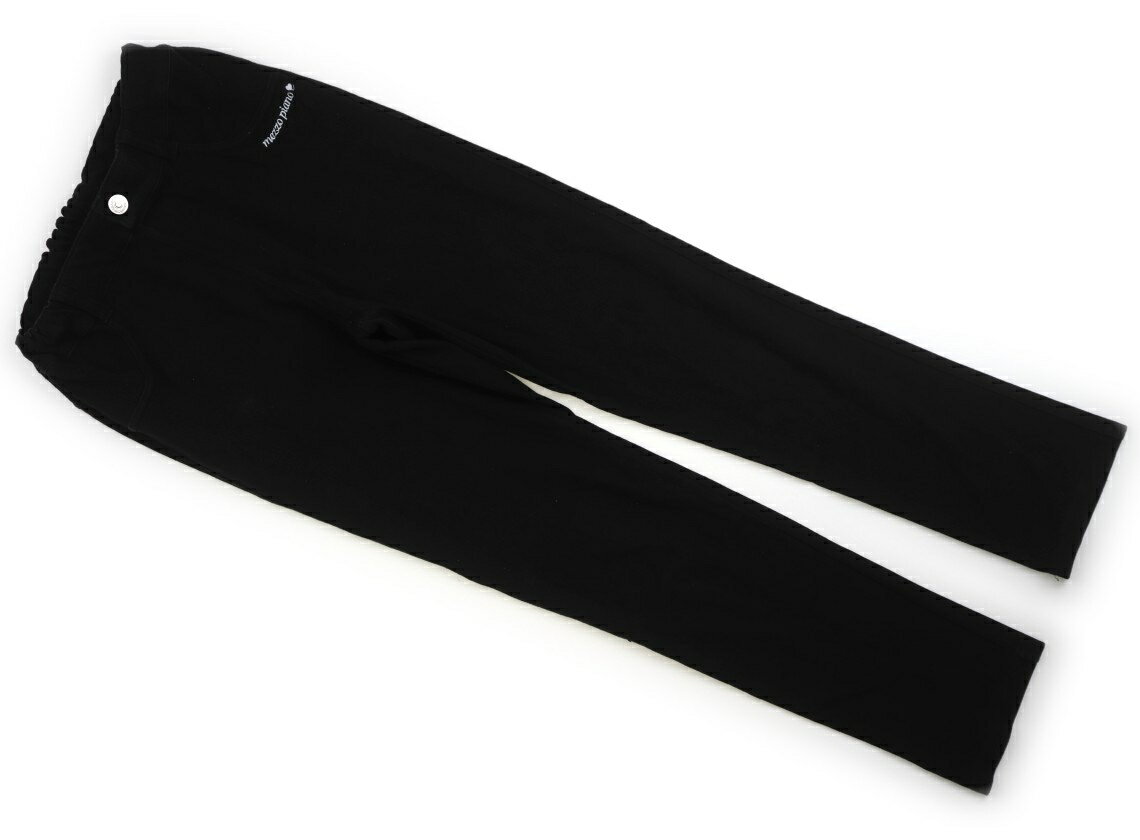 　ブランド 　mezzo piano(メゾピアノ) 　カテゴリー 　パンツ 　サイズ 　150サイズ 　色 　黒 　状態 　★★ 　記名 　なし 　ジャンル 　Girl ウエストは総ゴムで調整ボタン付き。色褪せとヨレ、膝に擦れ感あり。普段使...