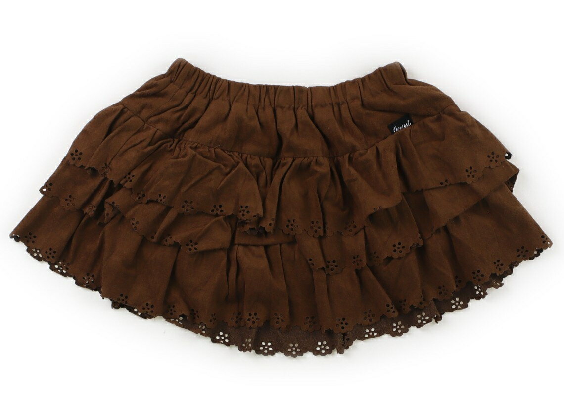 　ブランド 　JENNI(ジェニィ) 　カテゴリー 　スカート 　サイズ 　100サイズ 　色 　茶色 　状態 　★★★ 　記名 　なし 　ジャンル 　Girl ウエストのゴムは交換穴があります。フェイクスエードのような生地です。裾に折れあ...