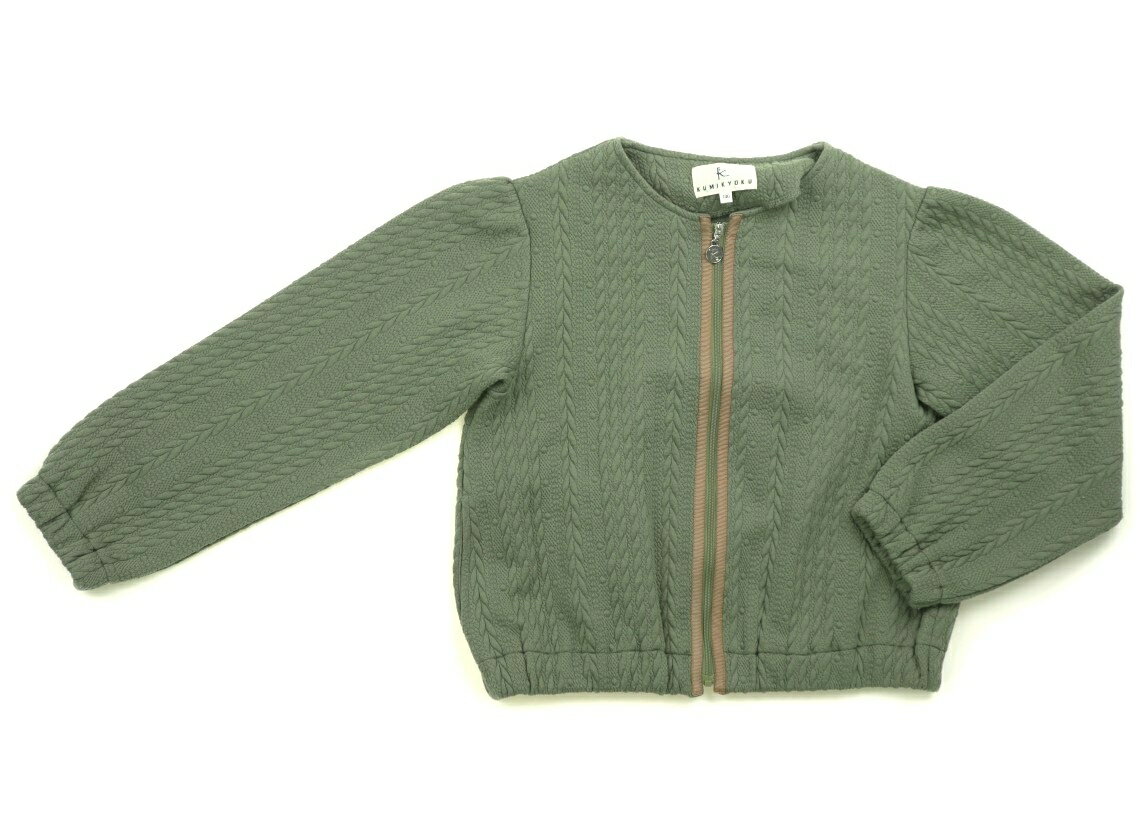 　ブランド 　Kumikyoku(組曲) 　カテゴリー 　カーディガン 　サイズ 　130サイズ 　色 　モスグリーン 　状態 　★★★ 　記名 　なし 　ジャンル 　Girl ジャガードキルティング生地。やや毛羽立ち・毛玉感があります。 ...